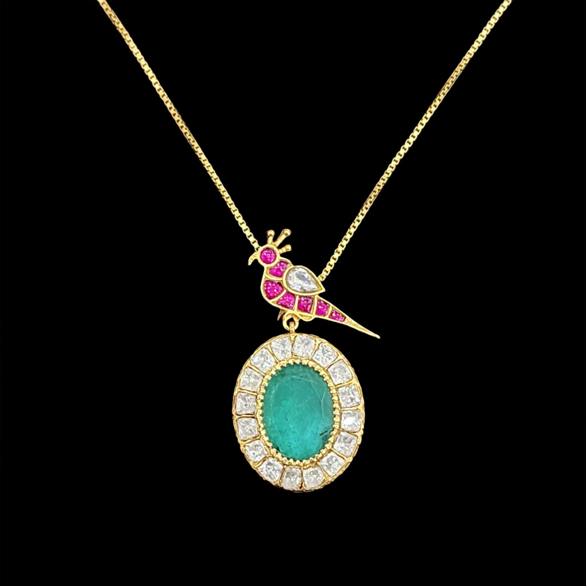 Peacock Pendant – Argento Styles